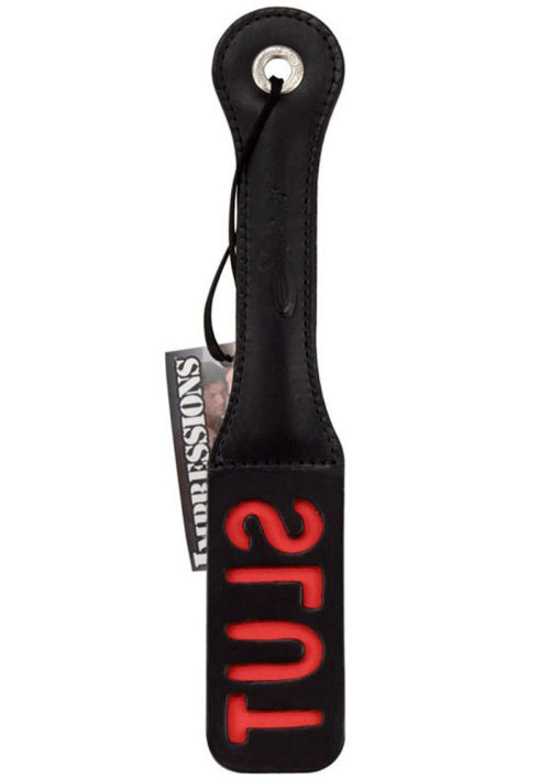 Leather Slut Paddle
